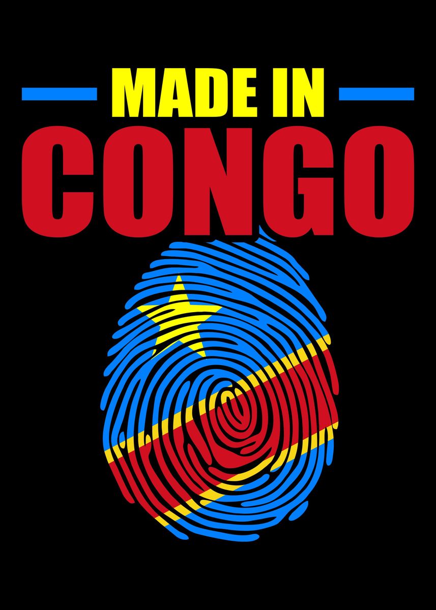 'Congo' Poster, picture, metal print, paint by Hexor | Displate