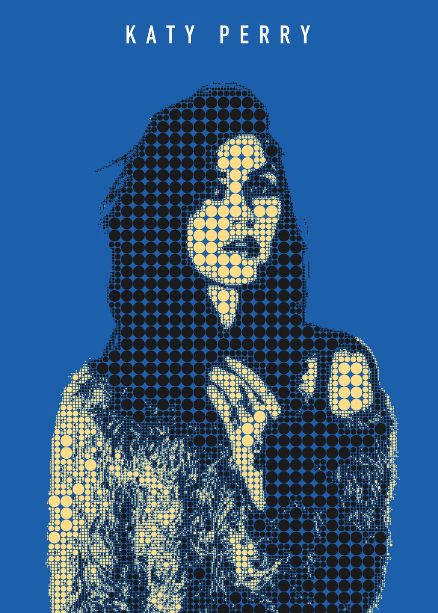 'Katy Perry' Poster, picture, metal print, paint by Bestselling Music ...