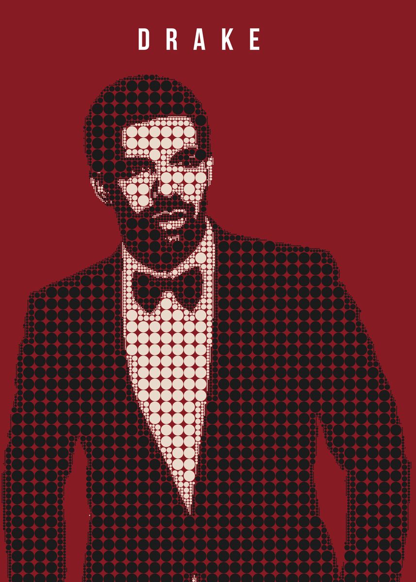'Drake' Poster by Bestselling Displate | Displate