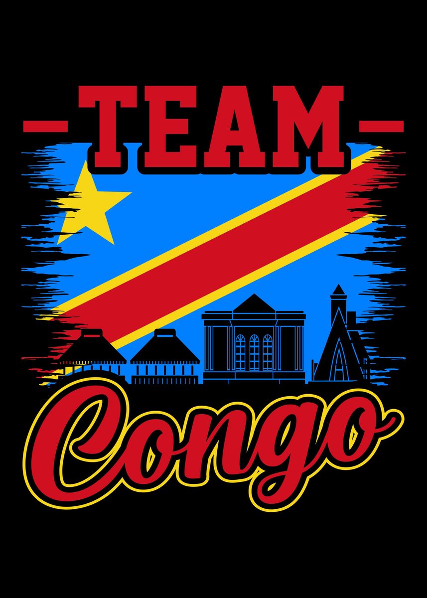 'Congo Gift Idea' Poster by Hexor | Displate