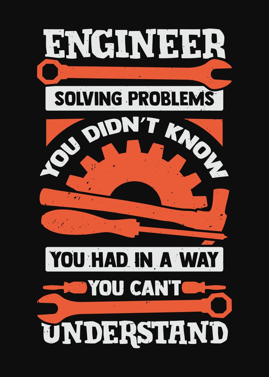 'Engineer Design' Poster by Marcel Doll | Displate