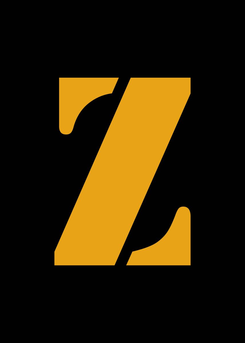 'z poster' Poster, picture, metal print, paint by Coffee Design | Displate