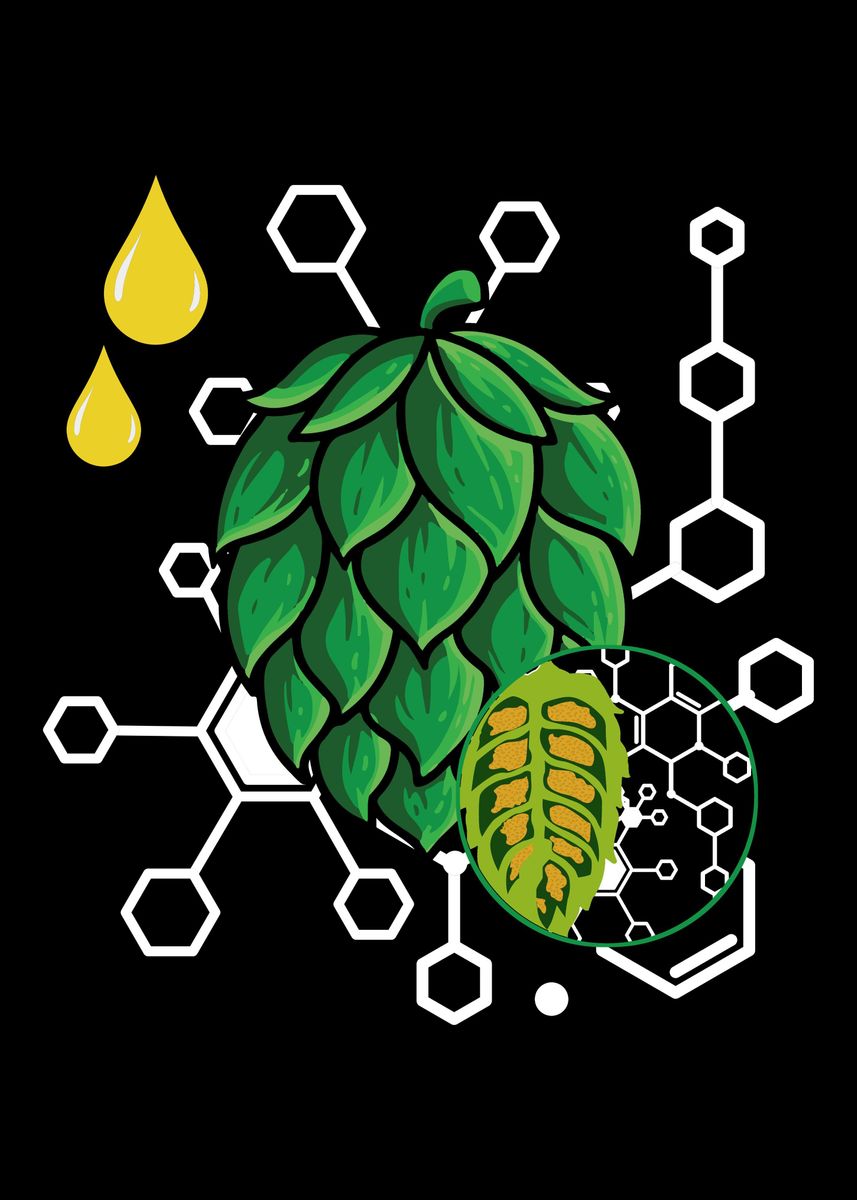 'Home Brewing Craft Beer' Poster by BobbyBubble | Displate