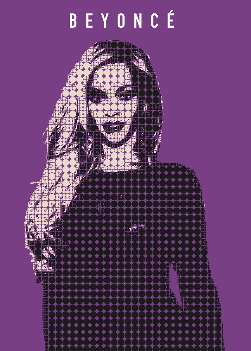 'BEYONCE' Poster, picture, metal print, paint by Bestselling Music ...