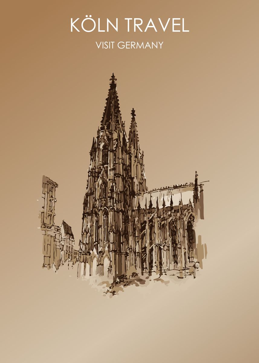 'Koln' Poster by Art Day | Displate