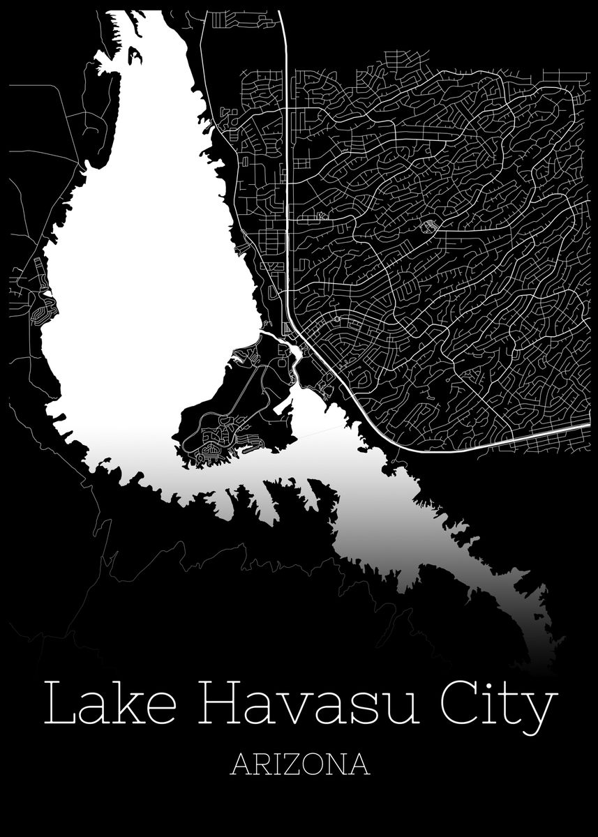 'Lake Havasu City Arizona ' Poster, picture, metal print, paint by ...