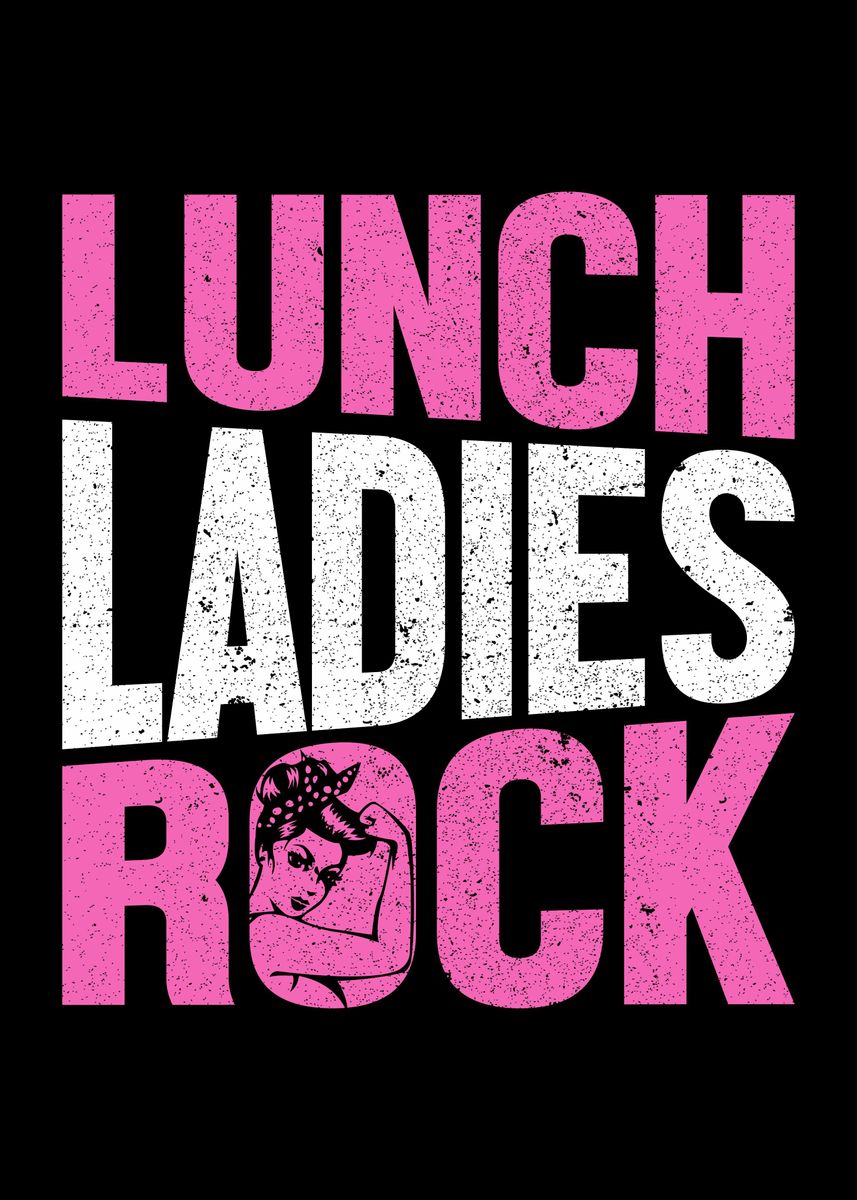 'Lunch Lady' Poster by CrazySquirrel | Displate