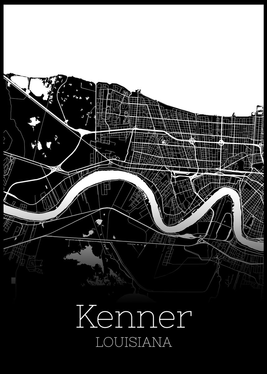 'Kenner Louisiana' Poster by RelDesign | Displate