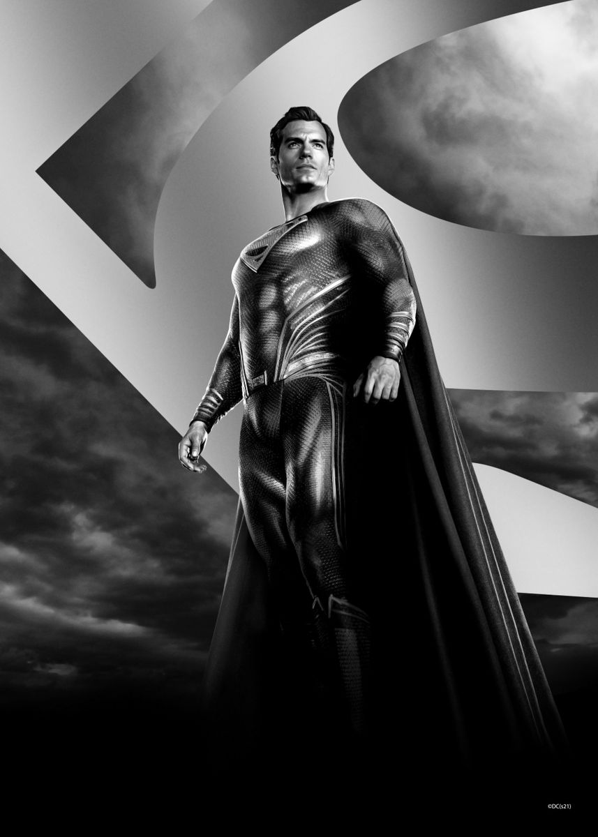 'Superman' Poster, picture, metal print, paint by DC Comics | Displate