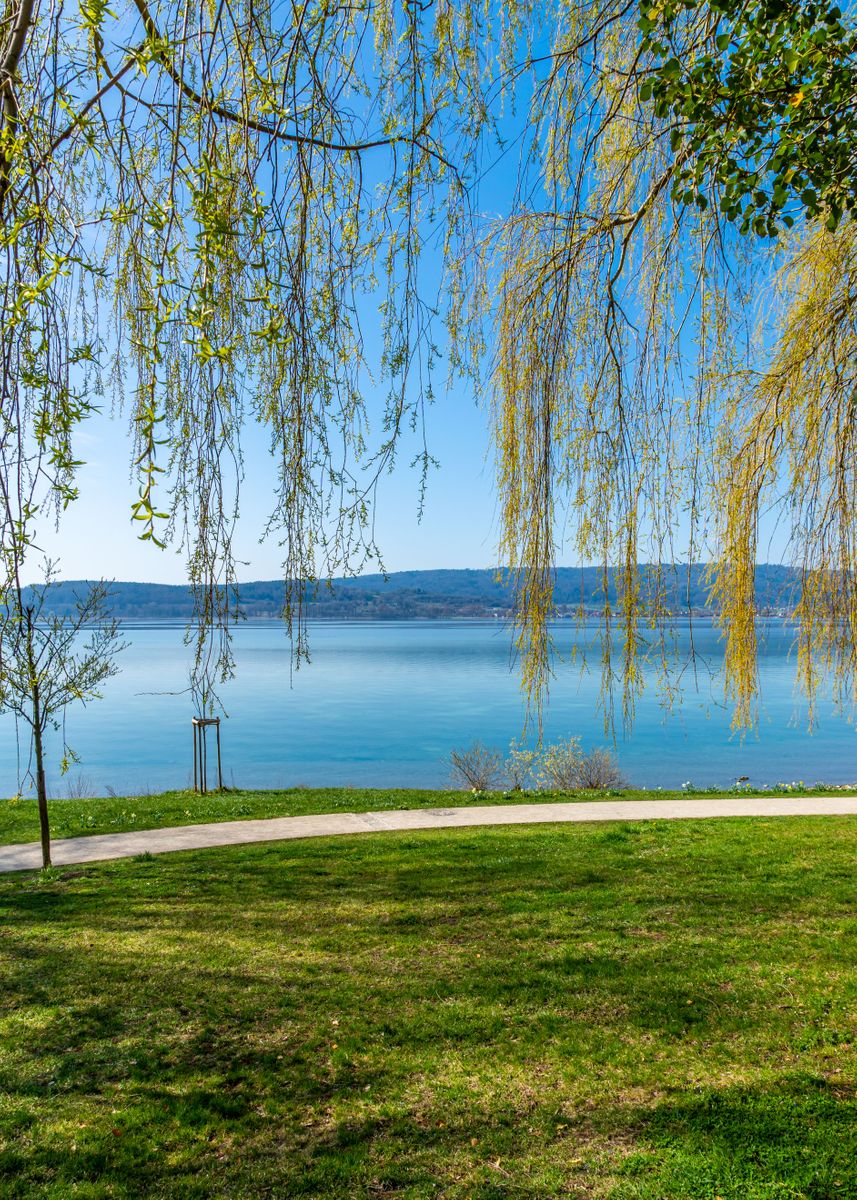 'sunny spring day' Poster, picture, metal print, paint by Marc Kunze ...