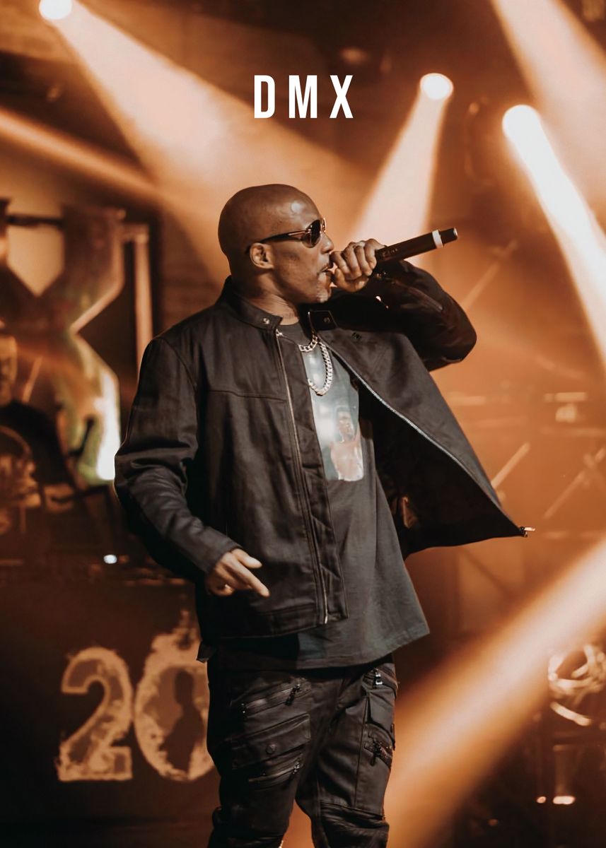 'dmx rapper' Poster, picture, metal print, paint by Tokyo Visualism ...