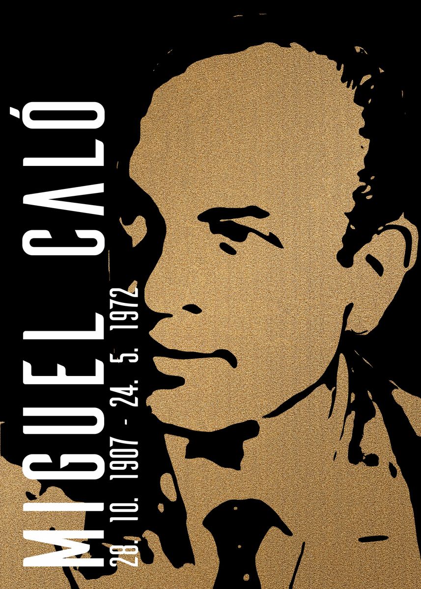'Miguel Calo' Poster, picture, metal print, paint by Petra Rommelfanger ...