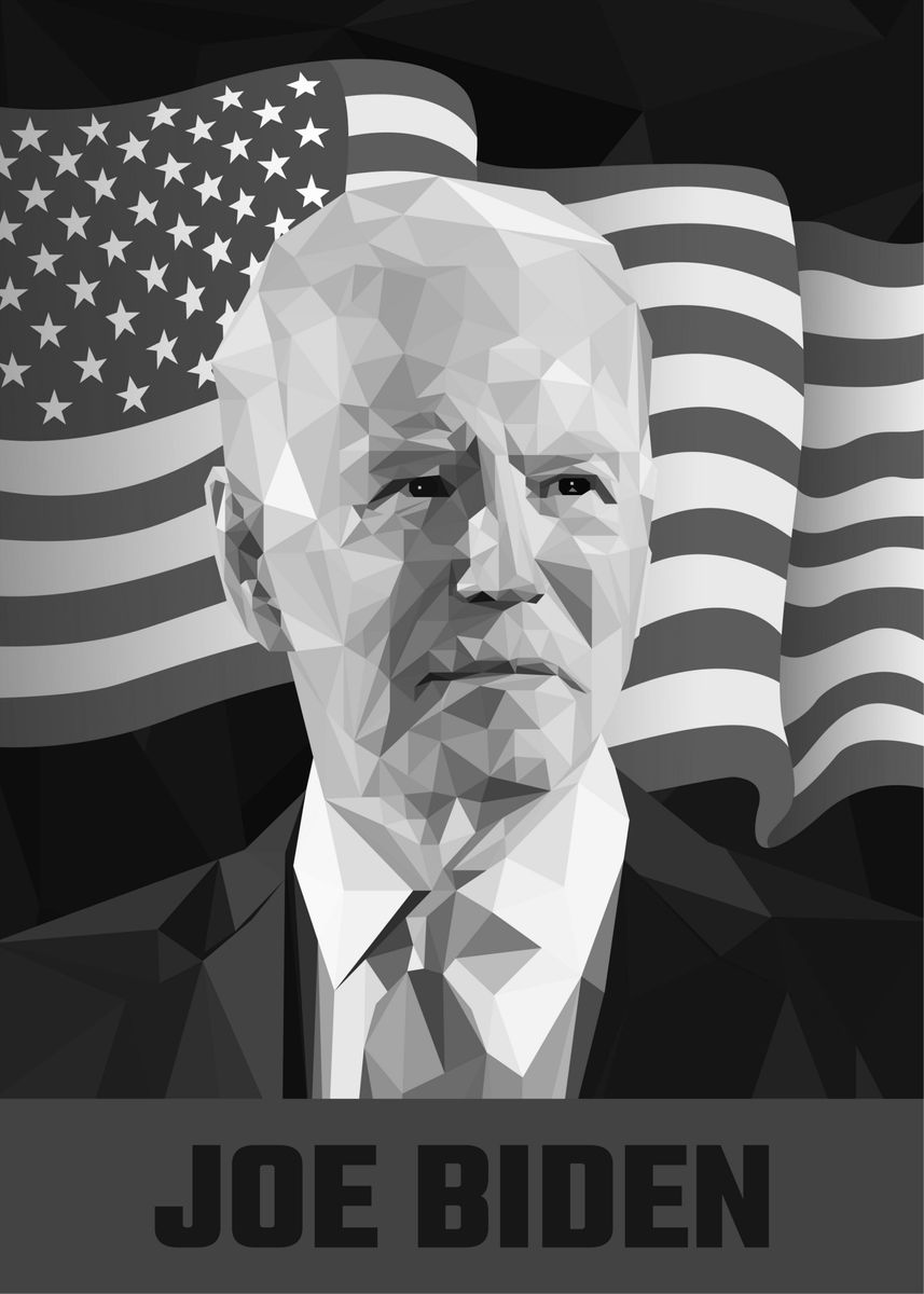 'Joe Biden' Poster by Yanz Studio | Displate