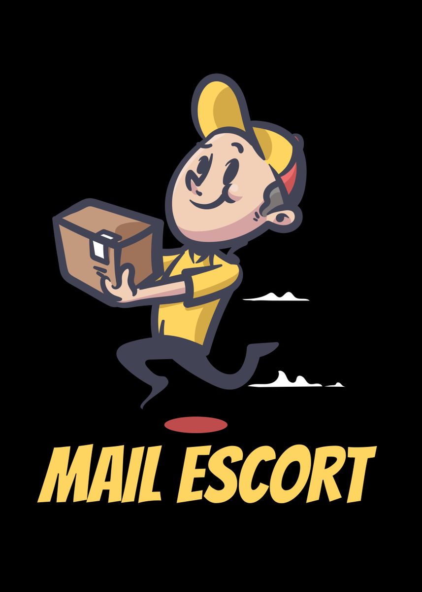 'Parcel Delivery Service' Poster by Steven Zimmer | Displate