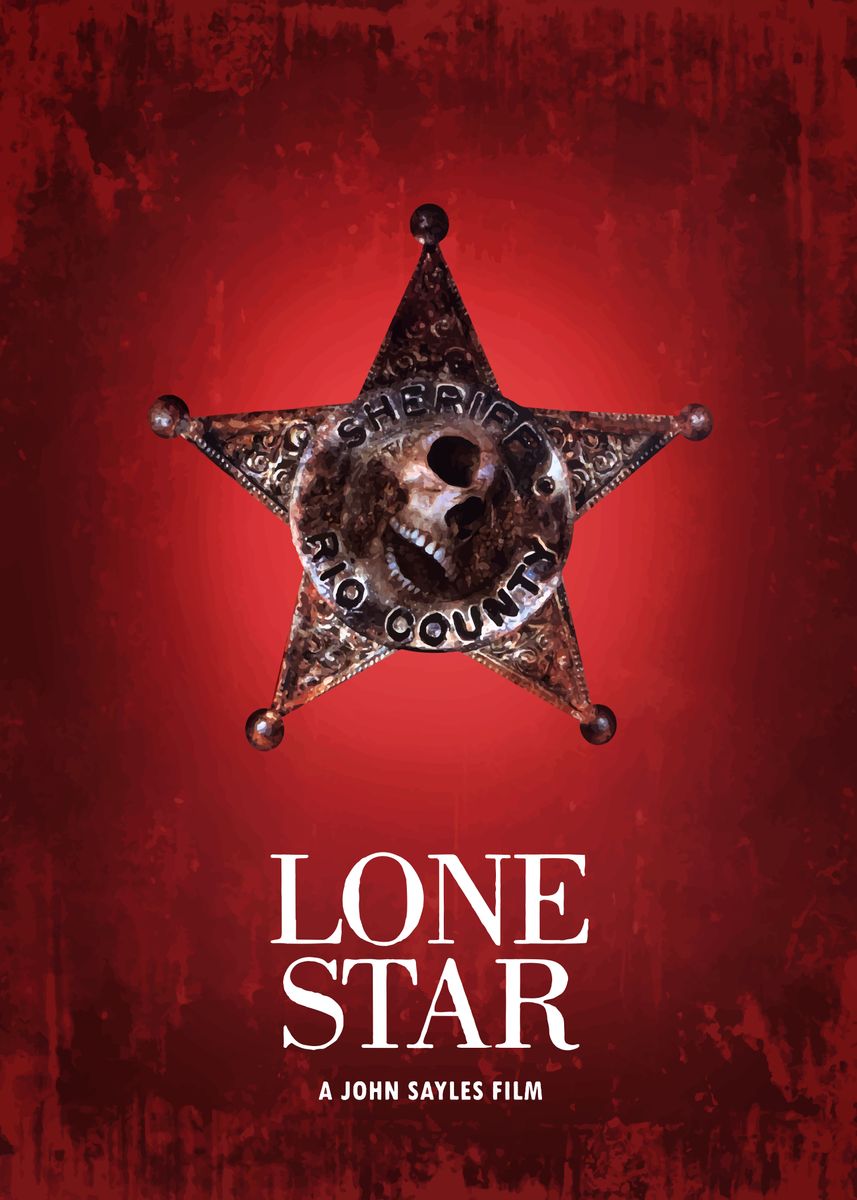 'Lone Star' Poster, picture, metal print, paint by Bo Kev | Displate