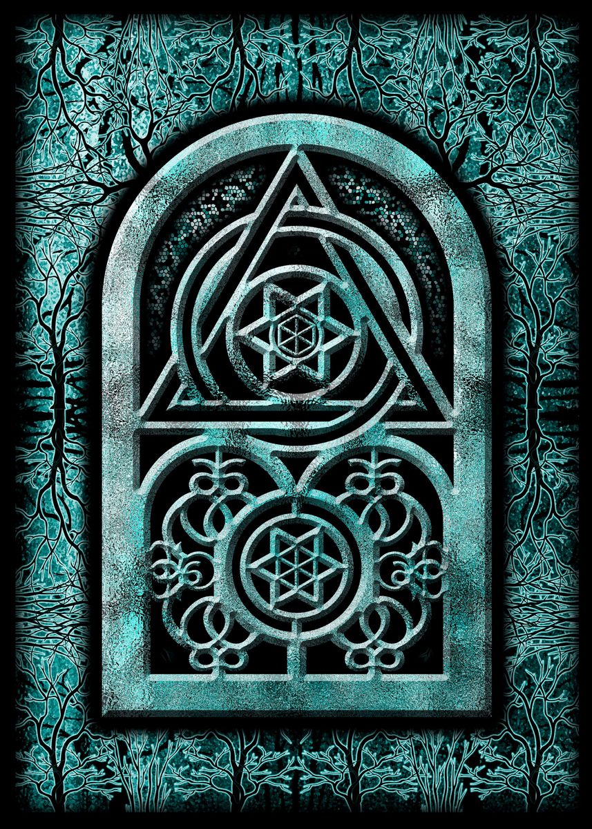 'Life Path 6 Deco' Poster by Todd Anthonsen999 | Displate