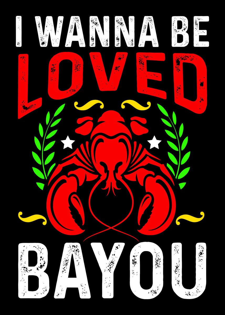 'Crawfish Lover Gift' Poster, picture, metal print, paint by Hexor ...