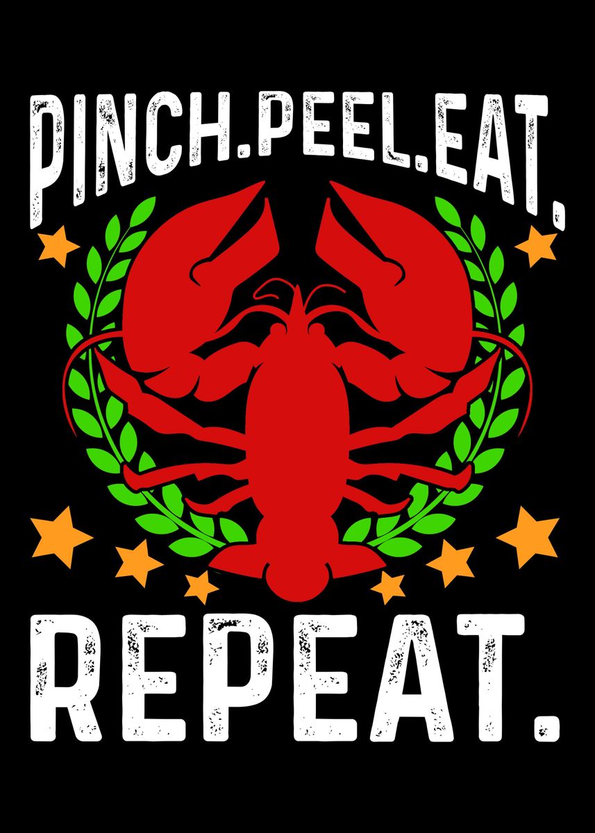 'Crawfish Lover Gift' Poster by Hexor | Displate