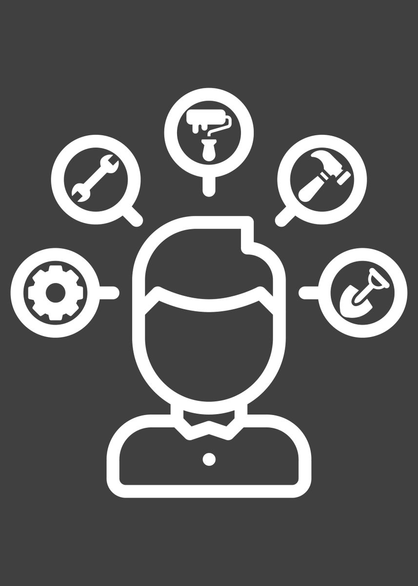 'Engineer Brain Engineering' Poster by SCHNUandME | Displate