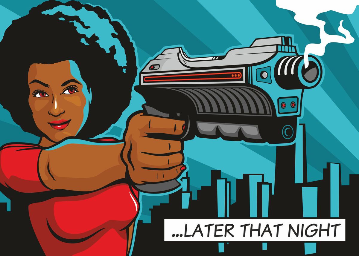 'Later That Night' Poster by Jamie Lee | Displate