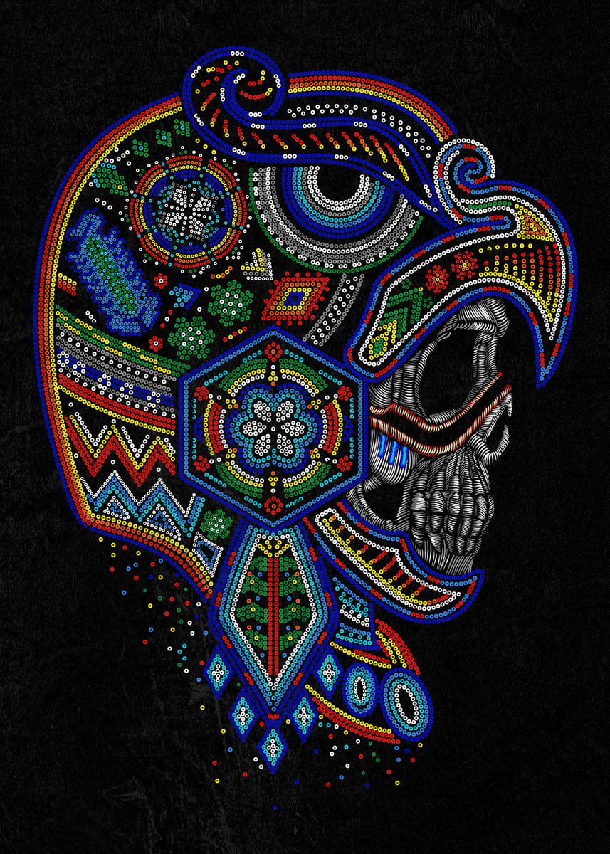'eagle aztec warrior' Poster, picture, metal print, paint by almost ...