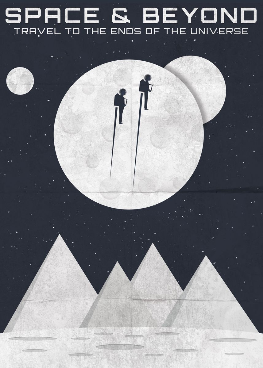 'Space and Beyond' Poster, picture, metal print, paint by Stephen ...