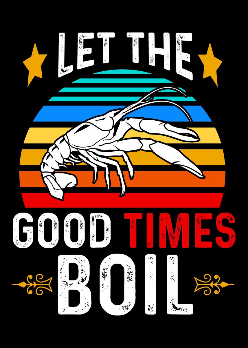 'Crawfish Lover Gift' Poster, picture, metal print, paint by Hexor ...