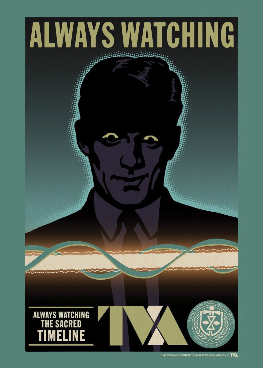 'Always Watching' Poster, picture, metal print, paint by Marvel | Displate