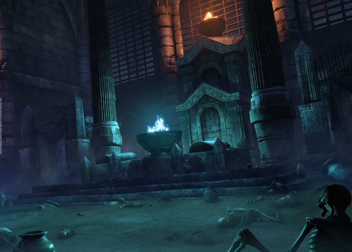 'Necromancer ' Poster by The Elder Scrolls | Displate