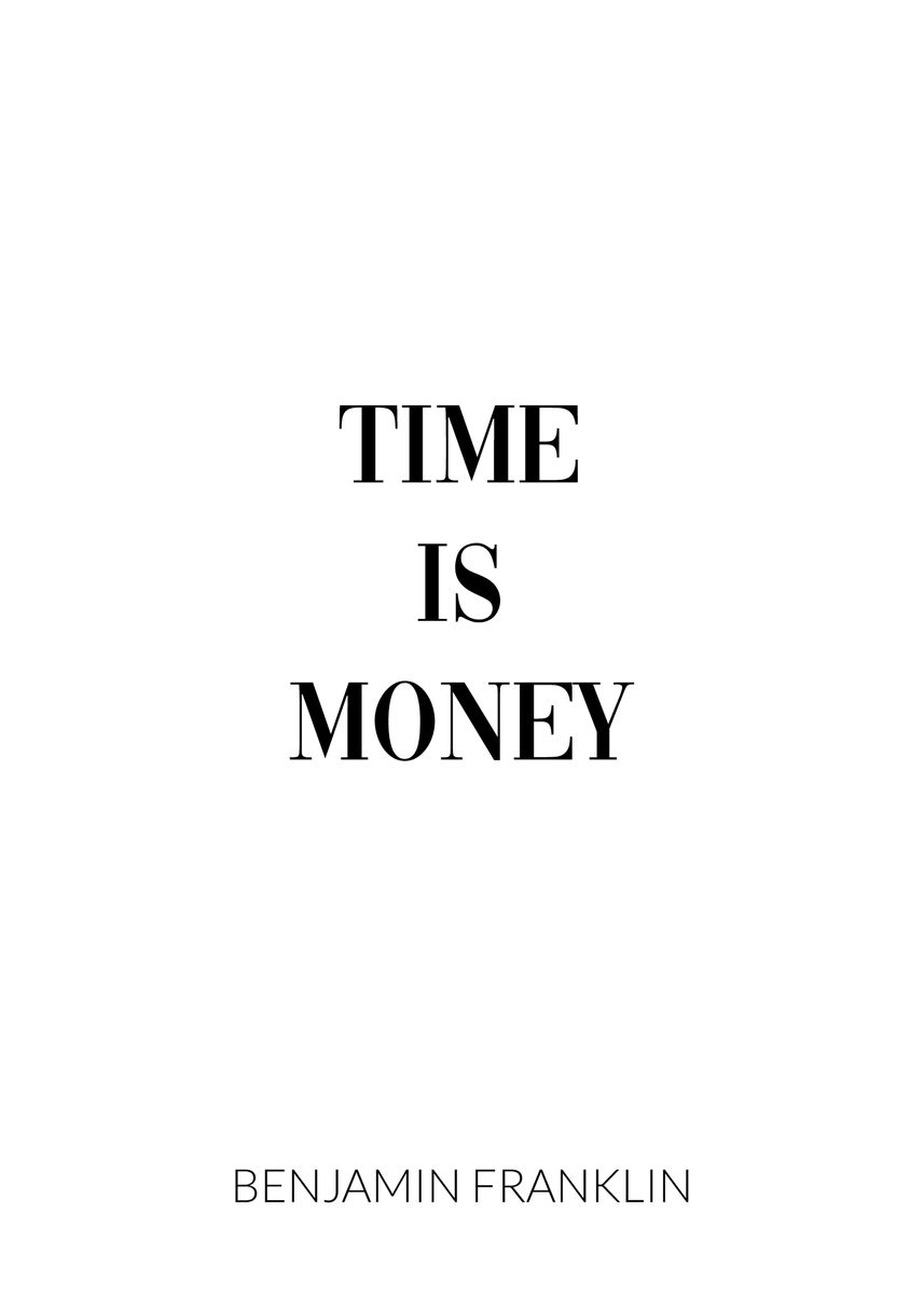 'Benjamin Franklin Quote' Poster, picture, metal print, paint by ...