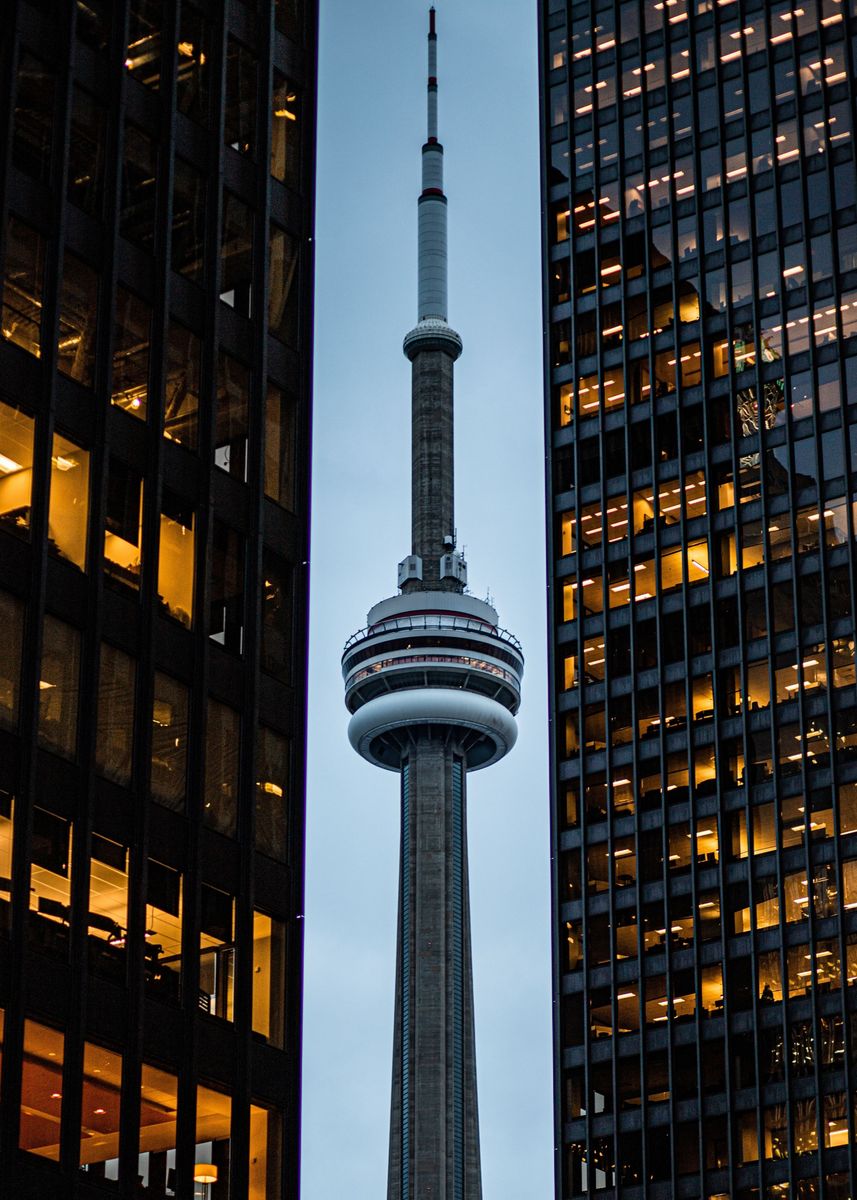 'Towering with skyscrapers' Poster by Stephen Bredenkamp | Displate