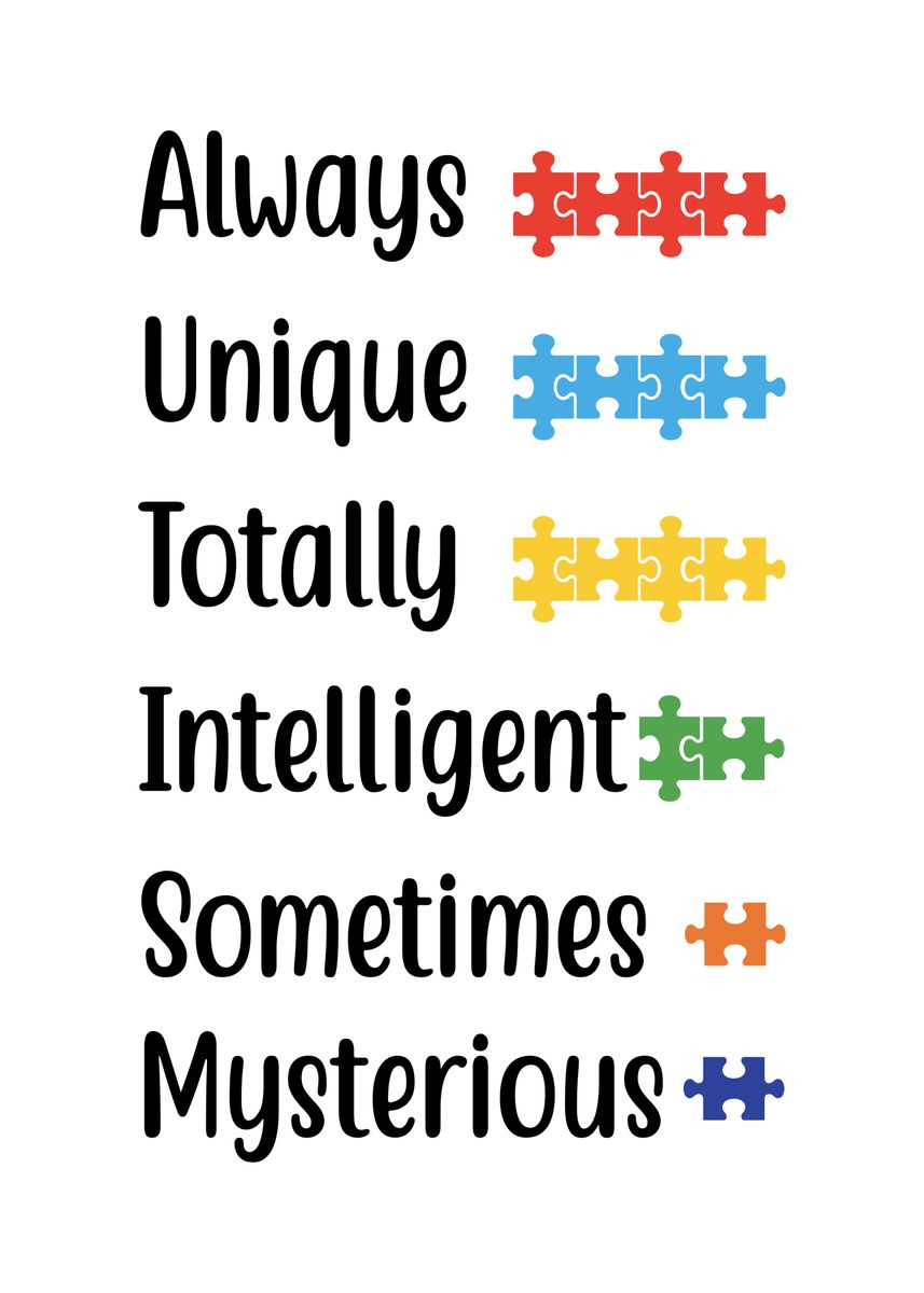 'Intelligent' Poster, picture, metal print, paint by Neon Moon | Displate