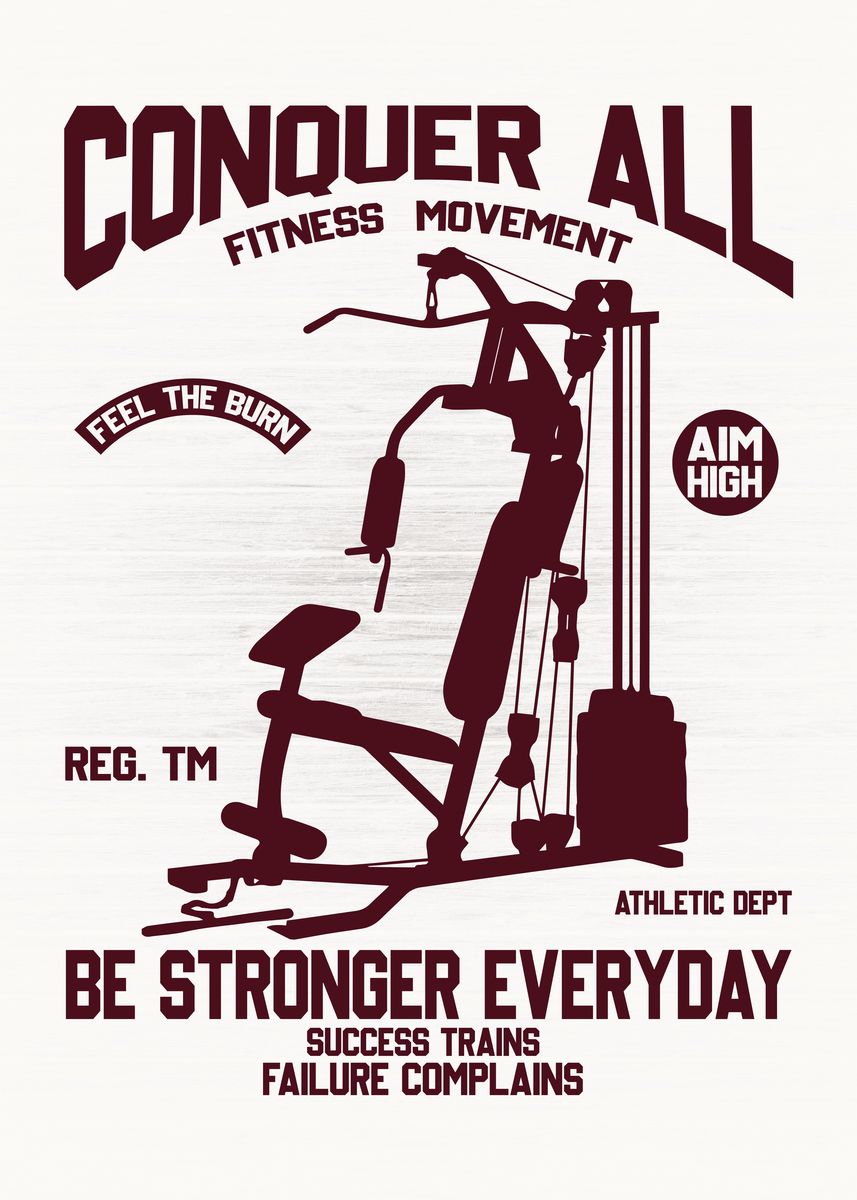 'Conquer All' Poster, picture, metal print, paint by CHAN | Displate