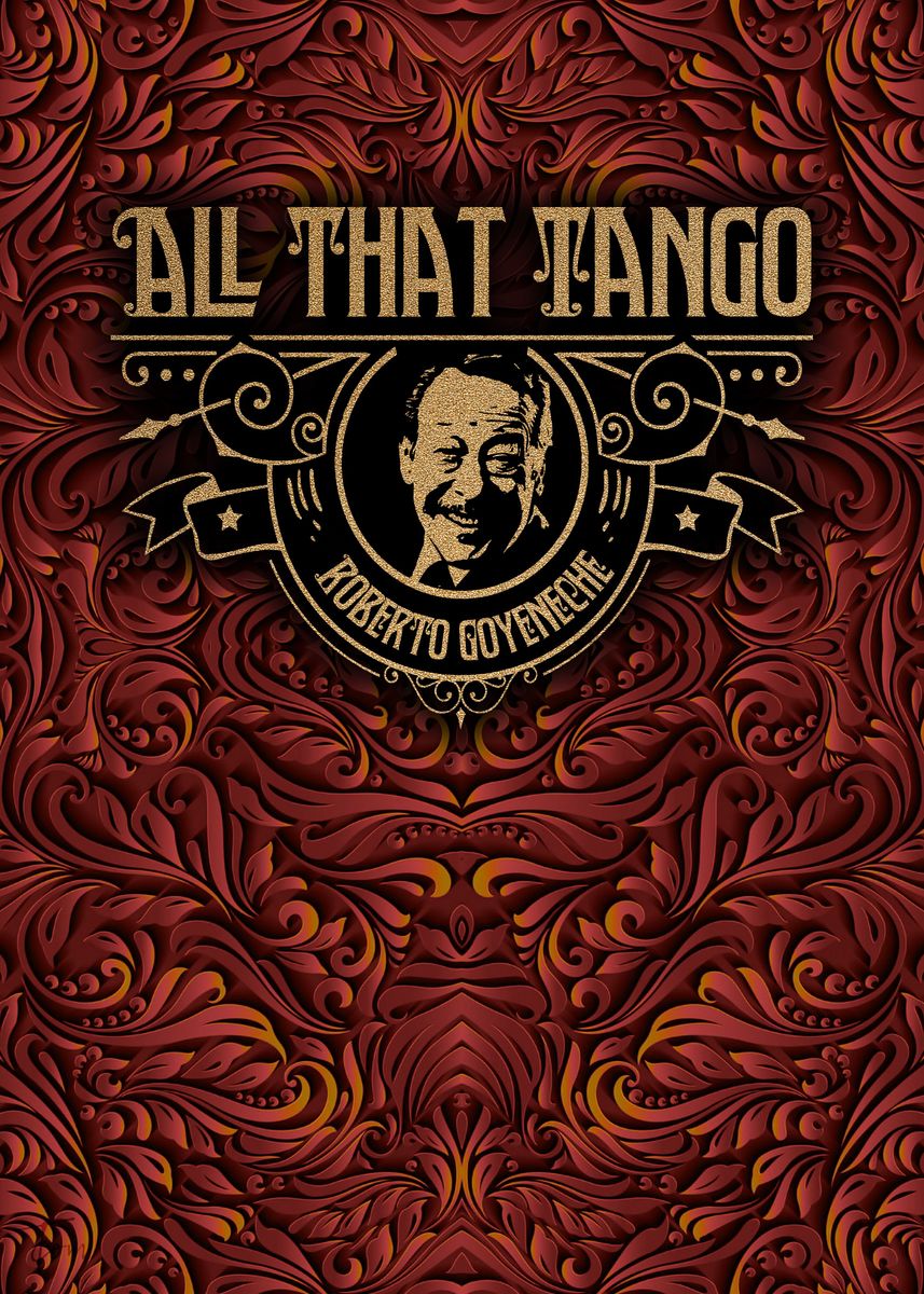 'Roberto Goyeneche' Poster by Petra Rommelfanger | Displate