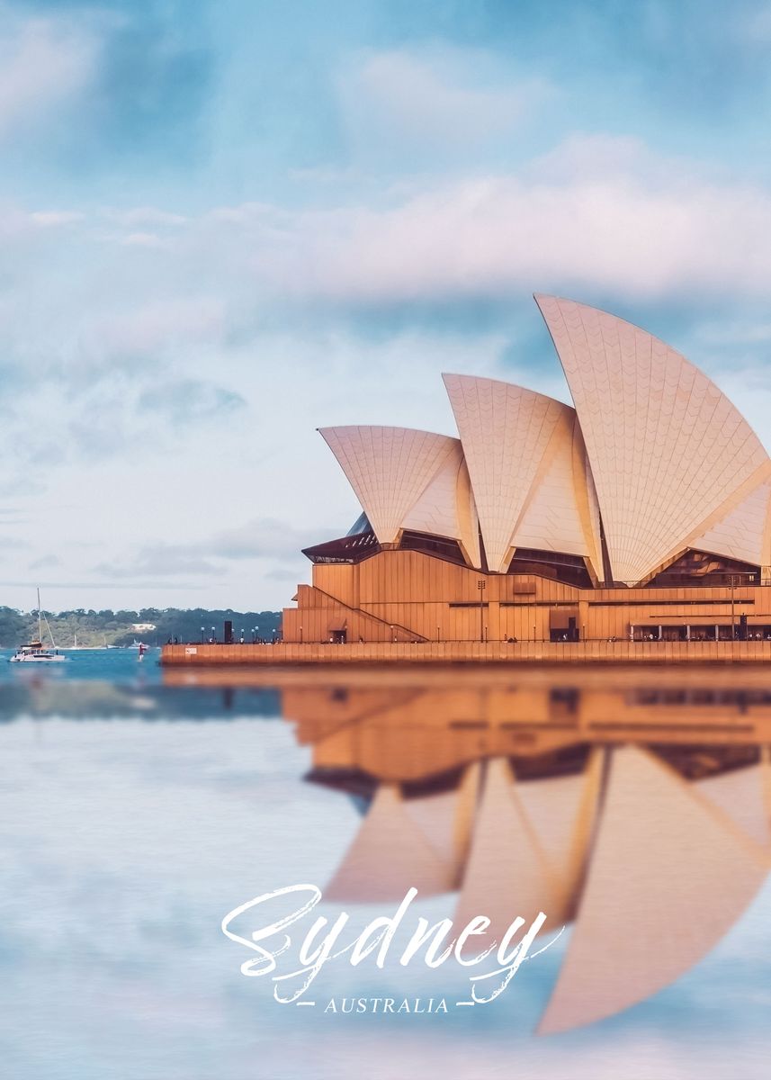 'Sydney' Poster by MyDigitalMind | Displate