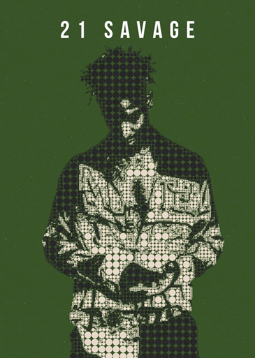 '21 savage' Poster, picture, metal print, paint by Bestselling cool ...