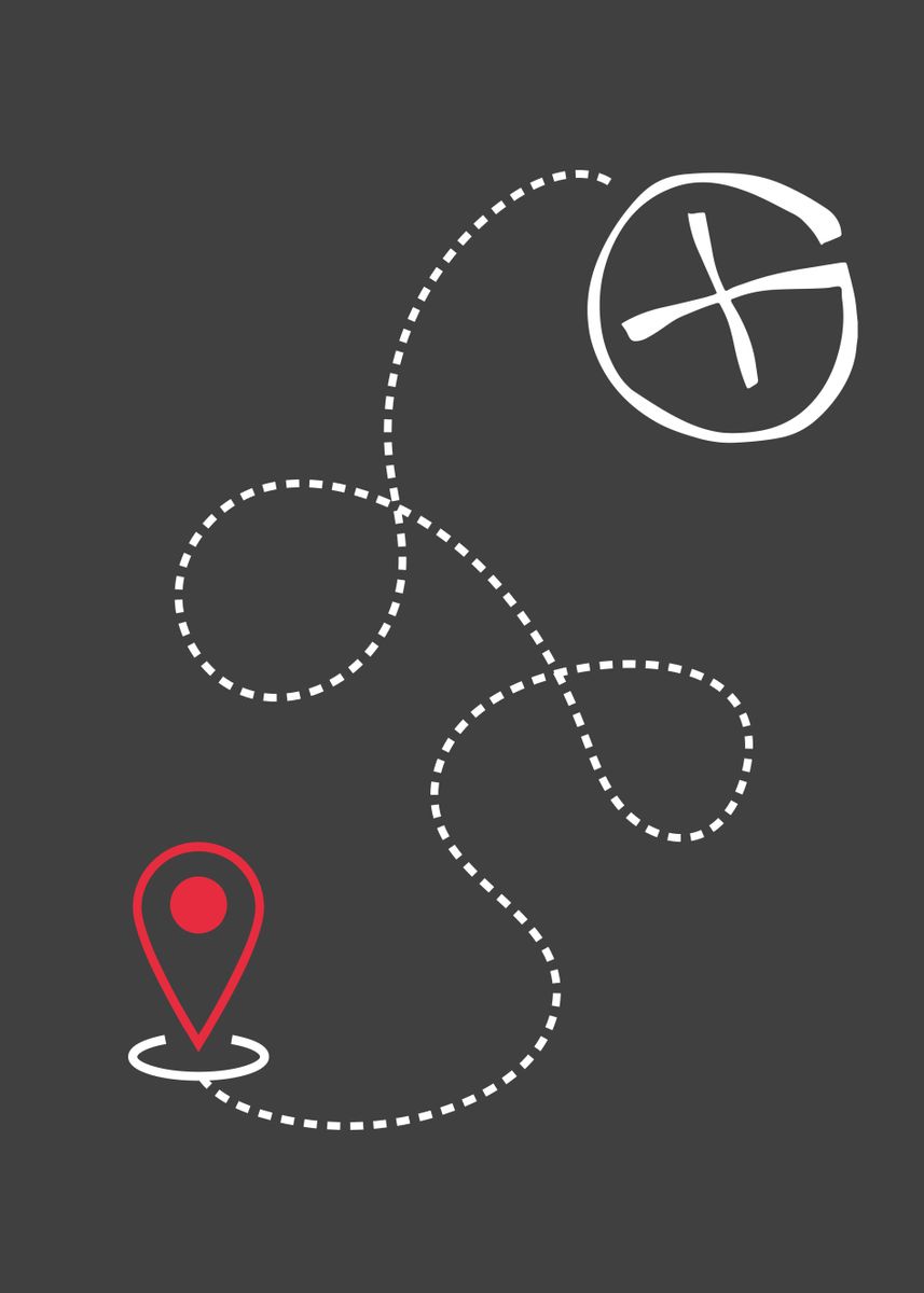 'Geocaching Geocache' Poster, picture, metal print, paint by ...