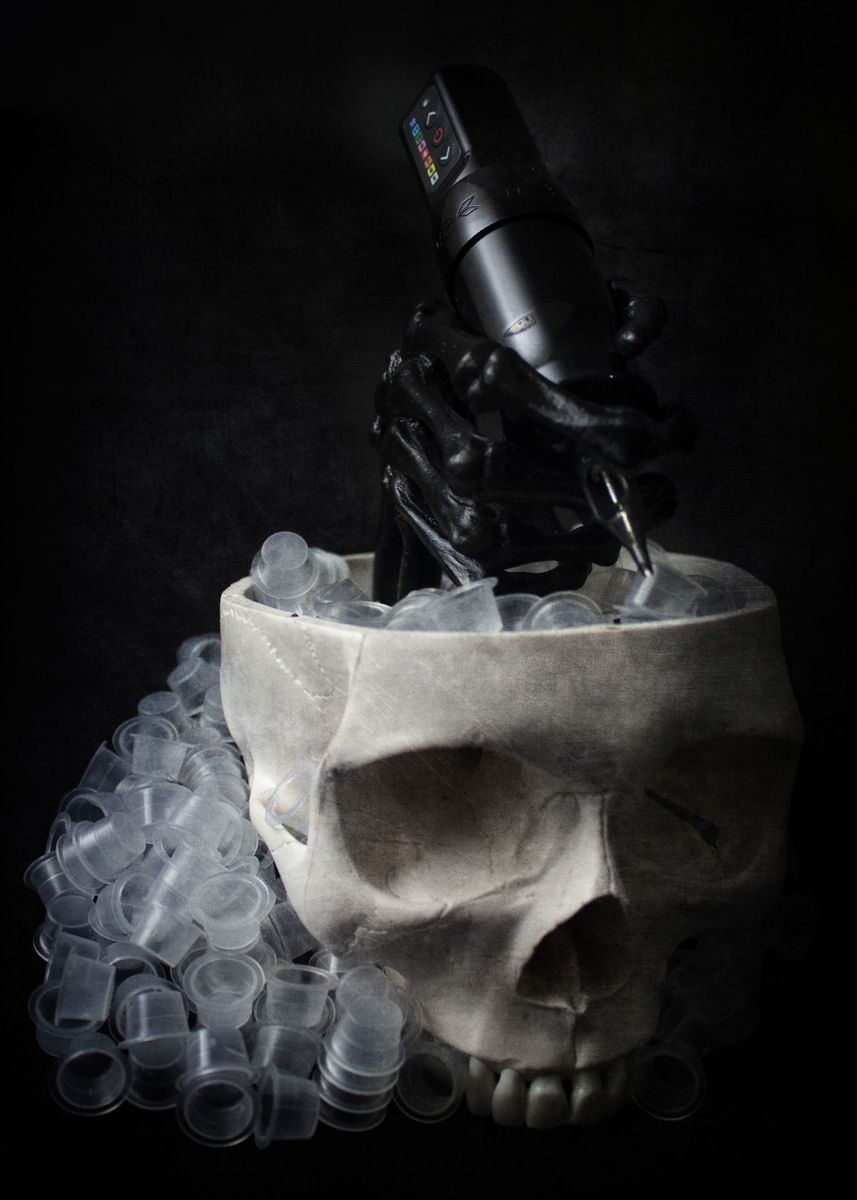 'TattooMind' Poster, picture, metal print, paint by Josh Winton | Displate