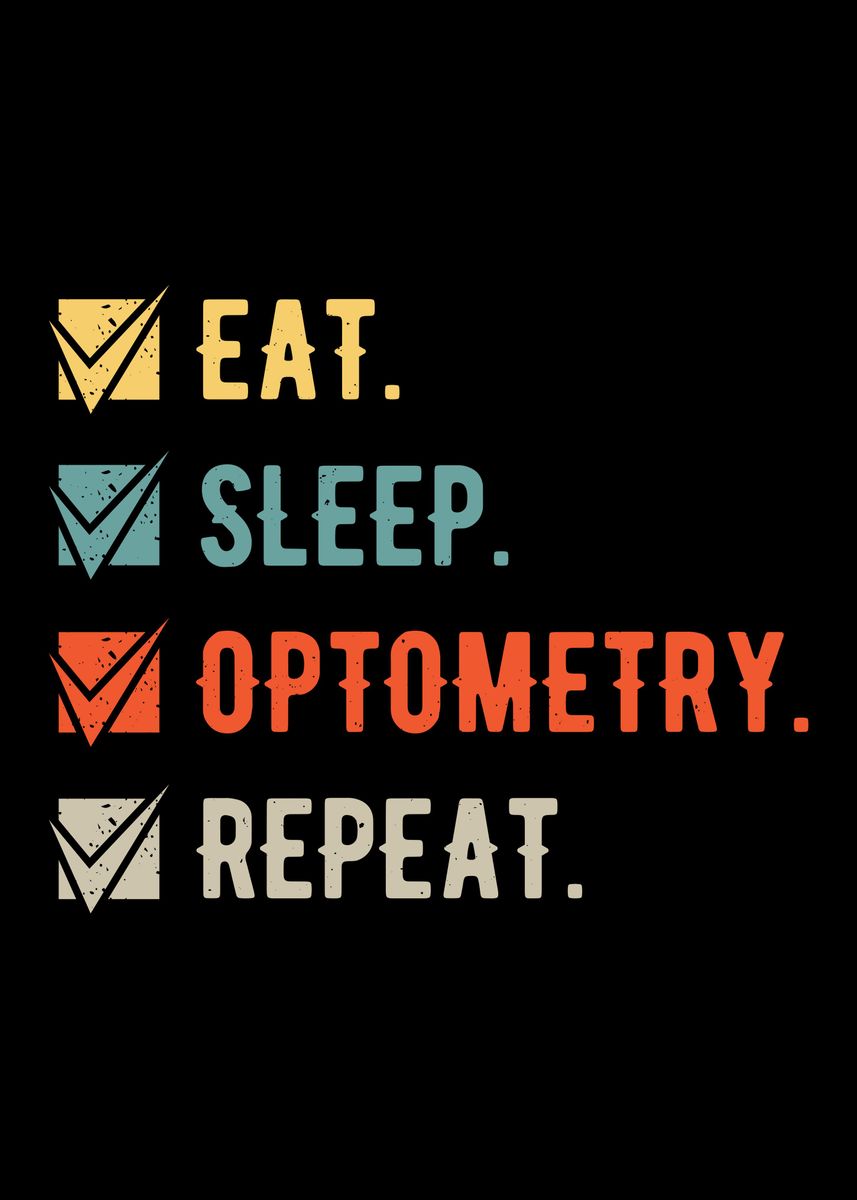 'Funny Optometrist' Poster, picture, metal print, paint by Visualz ...