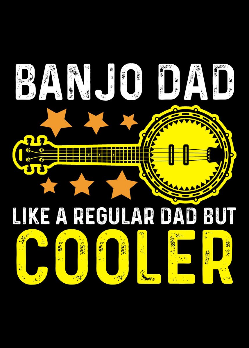 'Banjo' Poster, picture, metal print, paint by Hexor | Displate
