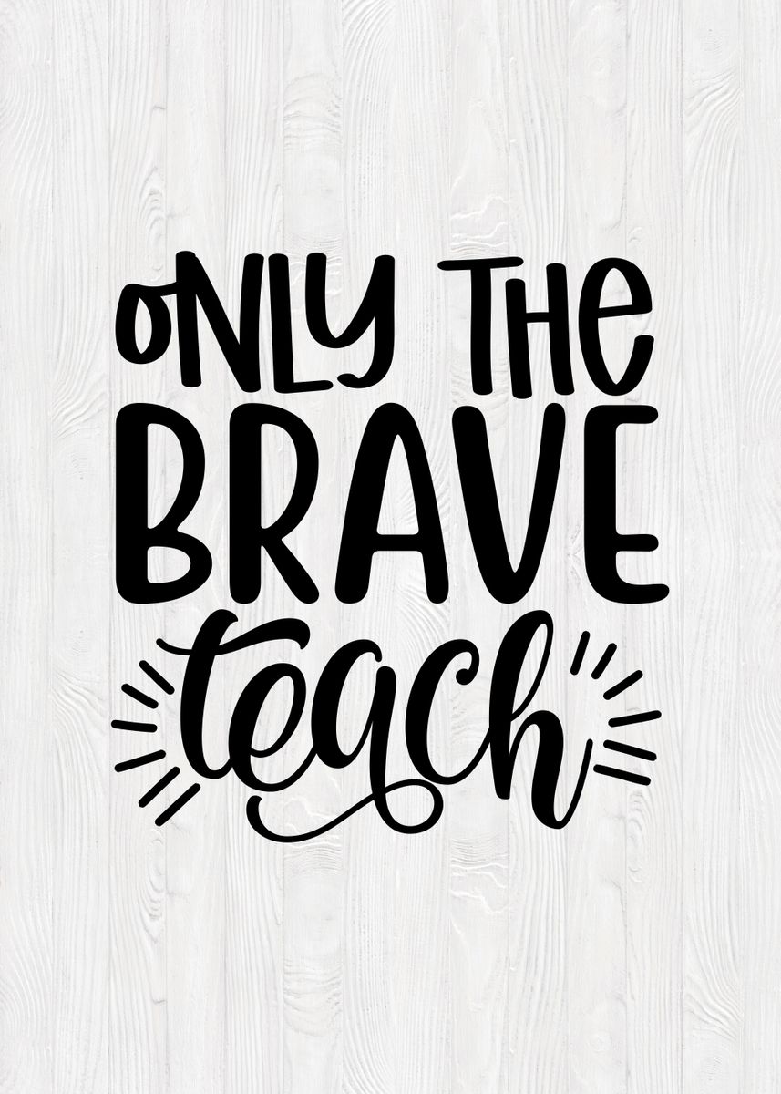 'Teacher' Poster by BigBaby | Displate