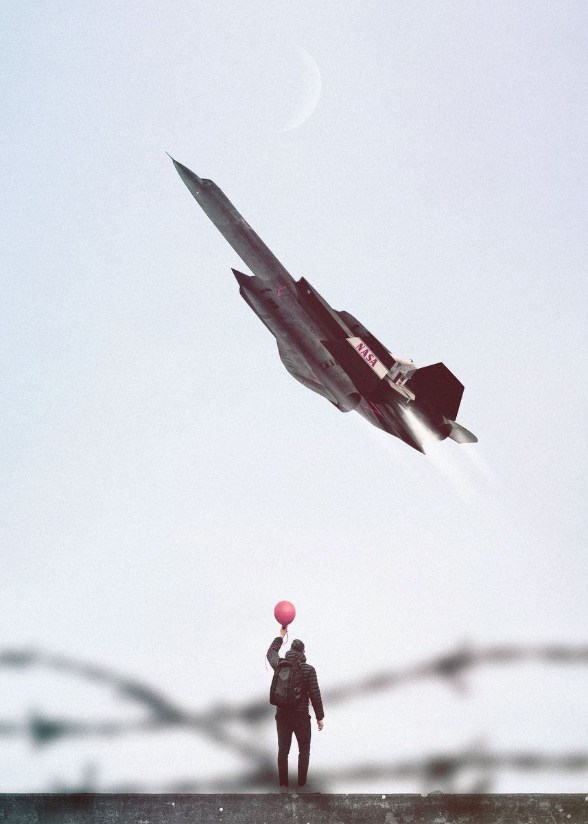 '99 red balloons' Poster, picture, metal print, paint by cookaynne ...