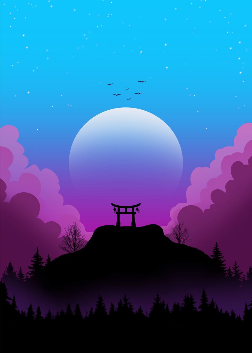 'The Gate' Poster, picture, metal print, paint by Khariyanul Fathoni ...