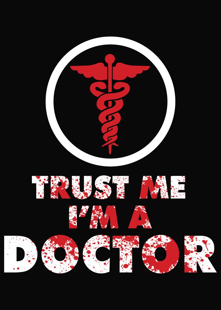 'Doctor Surgeon Medical Doc' Poster, picture, metal print, paint by ...