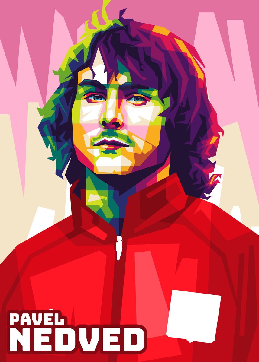 'Pavel Nedved' Poster by Zull | Displate