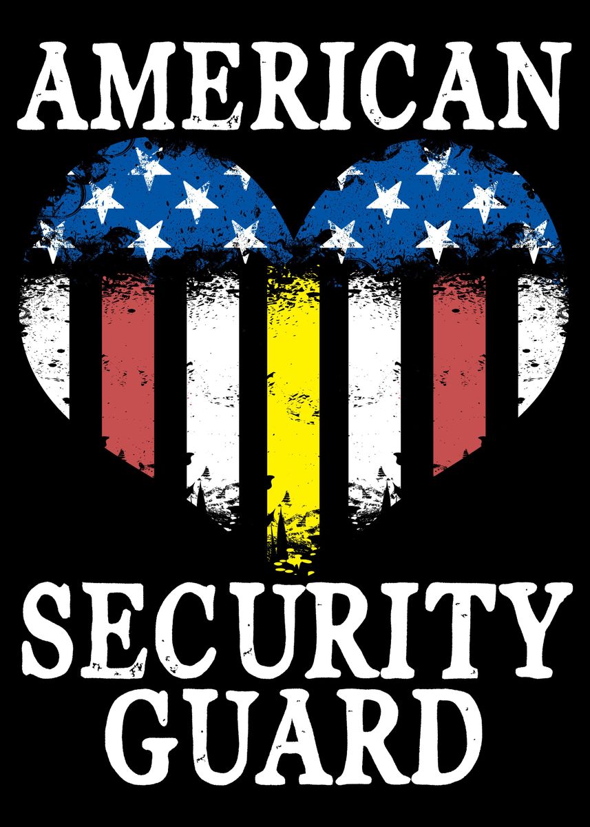 'Security Guard Officer' Poster by CrazySquirrel | Displate