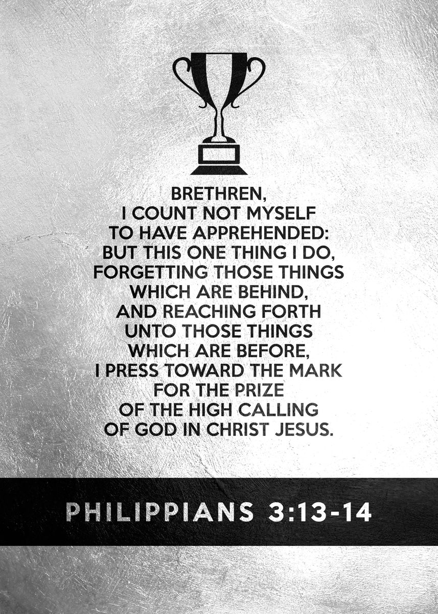'Philippians 3 9 10' Poster, picture, metal print, paint by ABConcepts ...