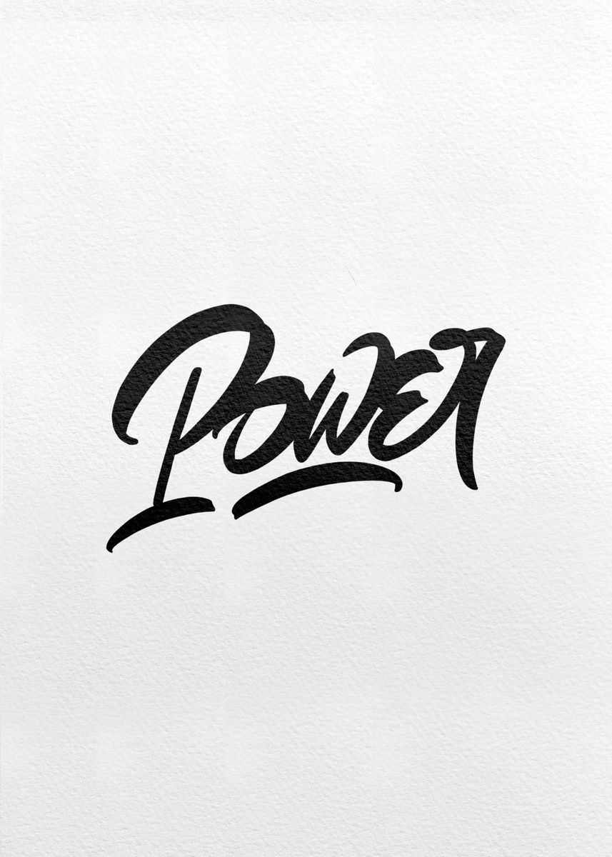 'Power is strong' Poster, picture, metal print, paint by Dian Angga ...