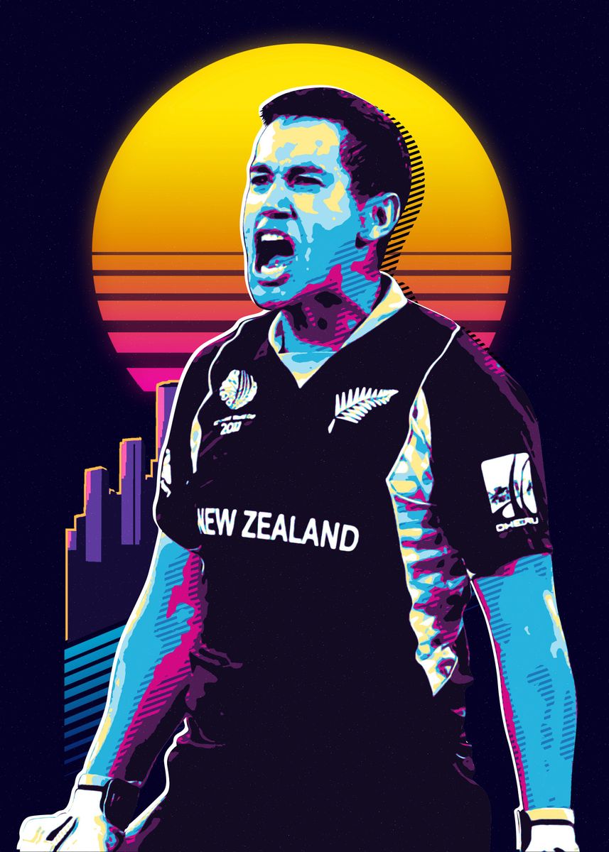 'Ross Taylor' Poster, picture, metal print, paint by Sonni | Displate