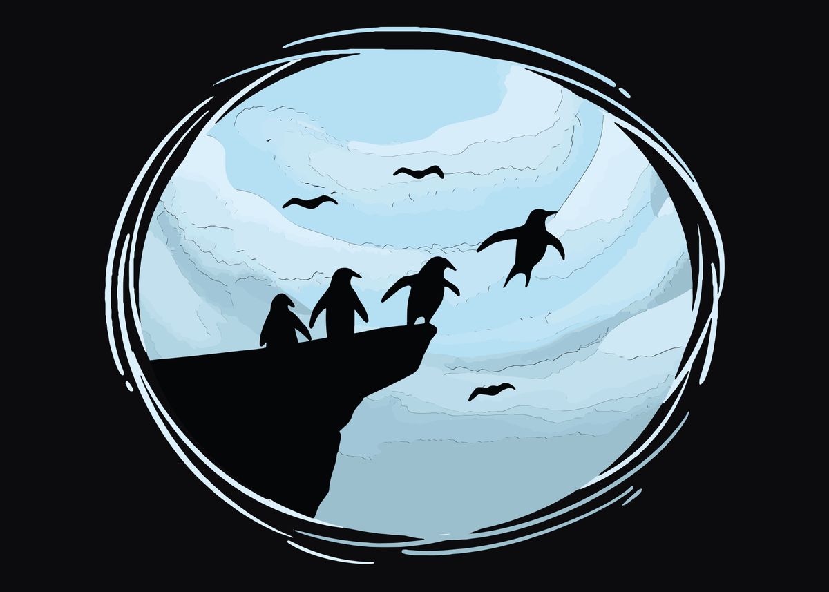 'Take The Leap' Poster by Bombdesign | Displate